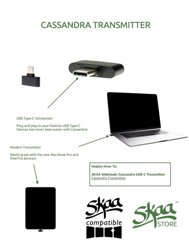 Cassandra | USB-C Transmitter – SKAAstore™